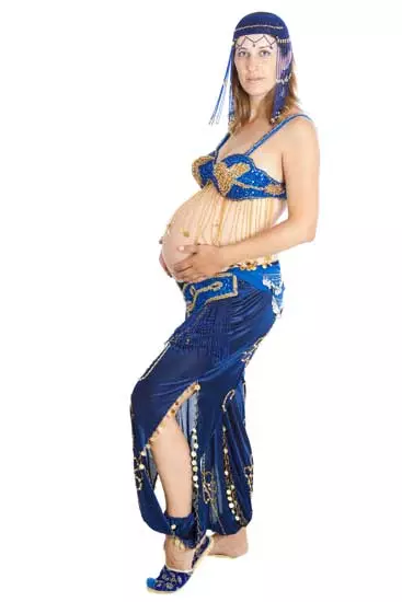 Danza del vientre durante el embarazo