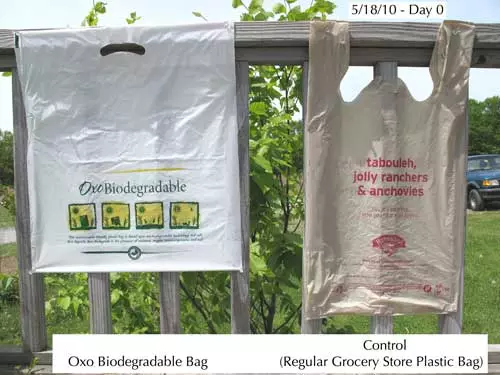 Oxo Biodegradable Bag Test